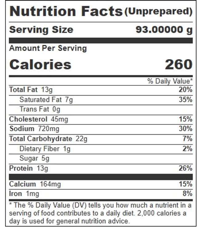 Lunchable Ham/Cheddar Cracker | Hospital Gift Shop